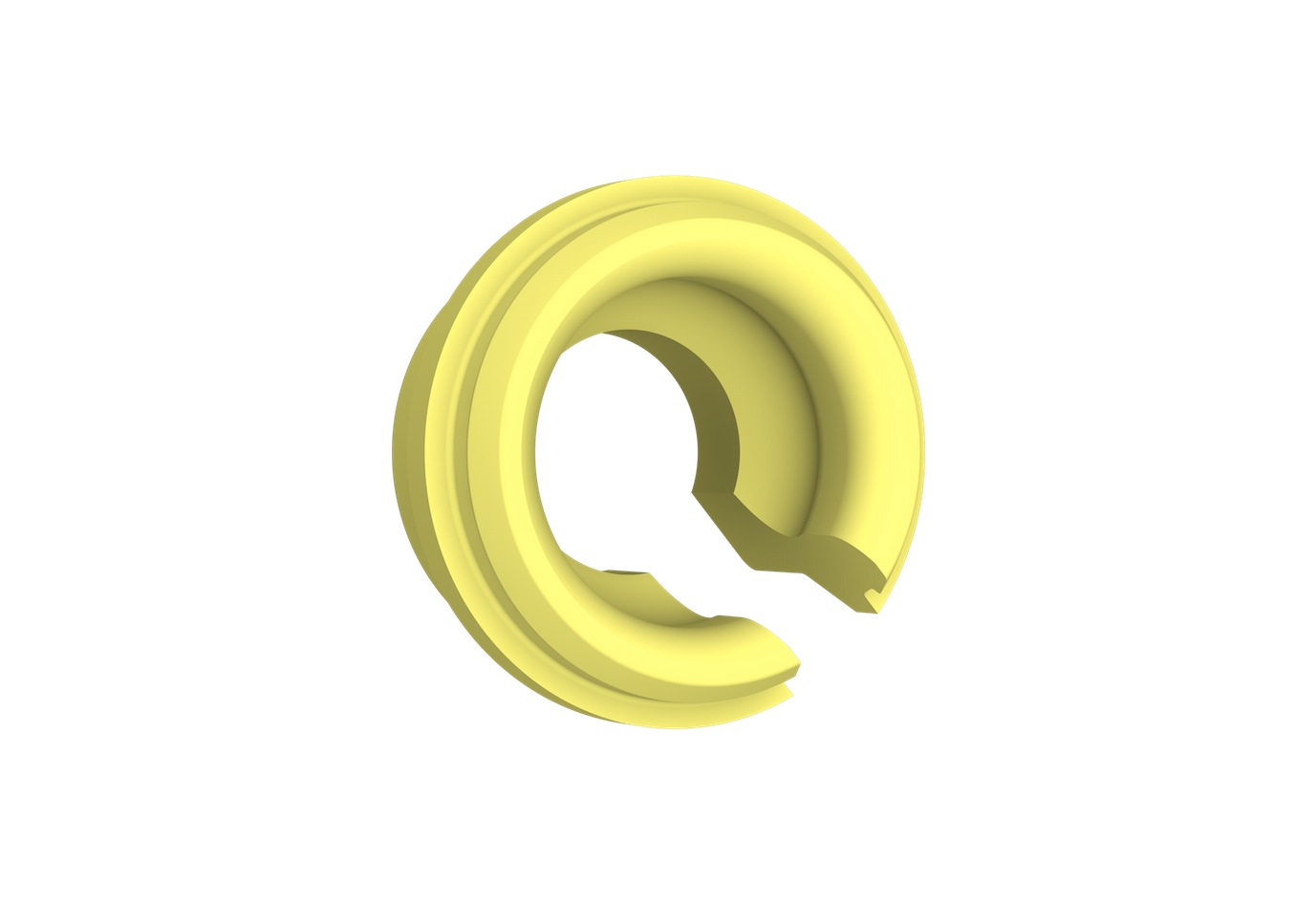 Optiloc | Retentionseinsatz, Gelb - PX Dental